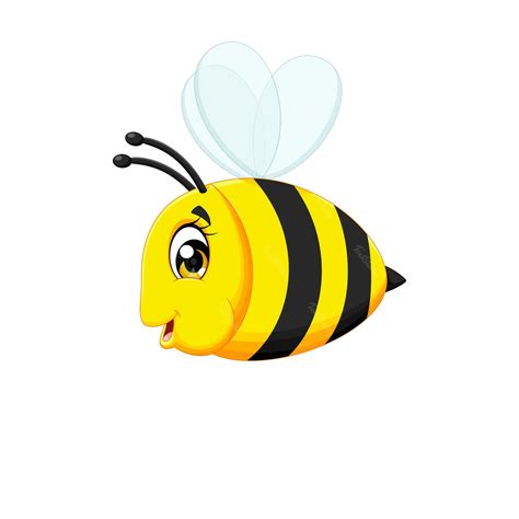 Ilustración De Abeja En Estilo Cartoon Archivo Vectorial Illustrator