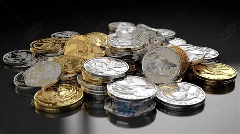 빛나는 금은 동전과 3d 배경 달러 동전 배경 동전 3d 배경 나는 배경 이미지 Hd 달러 동전 동전 3d 나는 배경 사진 무료 다운로드 Lovepik