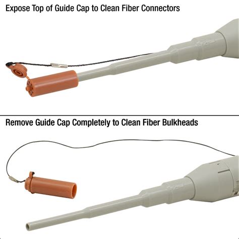 Th Fbc125 125 Mm Lc And Mu Fiber Bulkhead And Connector Cleaner Fosco Connect