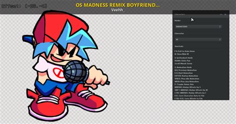 Os Madness Remix Boyfriend To V Slicebase Game Modding Tool For Friday