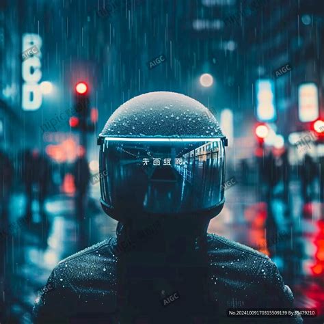 Ai创作图雨天摩托车 都市夜雨 雨夜行人与车辆 赛博朋克美学 赛博朋克潮流人物 阴雨天后期教程 雨中人物 雨里的行人 雨天街头素材 都市雨景 超高质感照片 合成炫酷风格 雨中的行人 城市夜雨