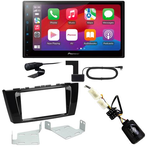 Pioneer SPH-DA77DAB CarPlay Android Auto Einbauset für Mitsubishi Space ...