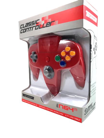 Nintendo 64 N64 Red Controller New In Stock Now Appleby Games
