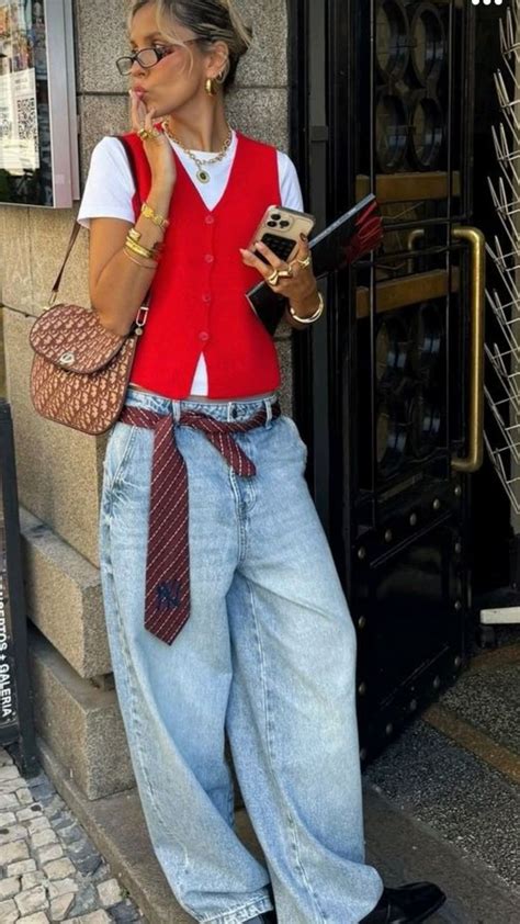 Ties Are The New Bows In 2024 Casual Outfits Fashion Streetwear
