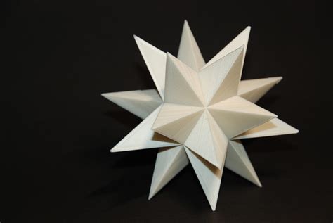 3d Print Of Kepler Poinsot Polyhedron Geometriedidaktik