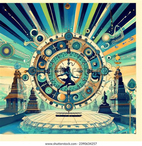 Wheel Time Kaalchakra Illustrated Graphic Novel Ai Generated Image