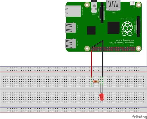 Blinking LED Using Node Red On Raspberry Pi