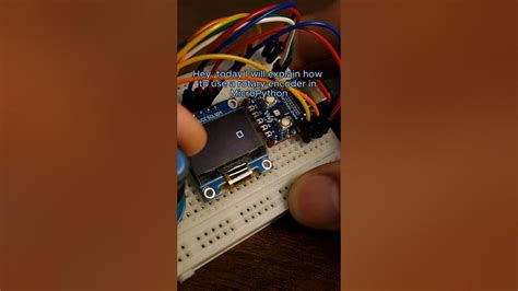Guide To Using A Rotary Encoder With Micropython Code Explanation Micropython Youtube
