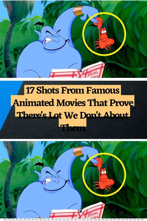 An Animated Movie With The Words 17 Shots From Famous Animated Movies
