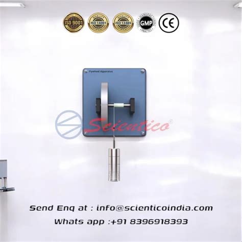 Stainless Steel Fly Wheel Apparatus Manufacturer Scientico For