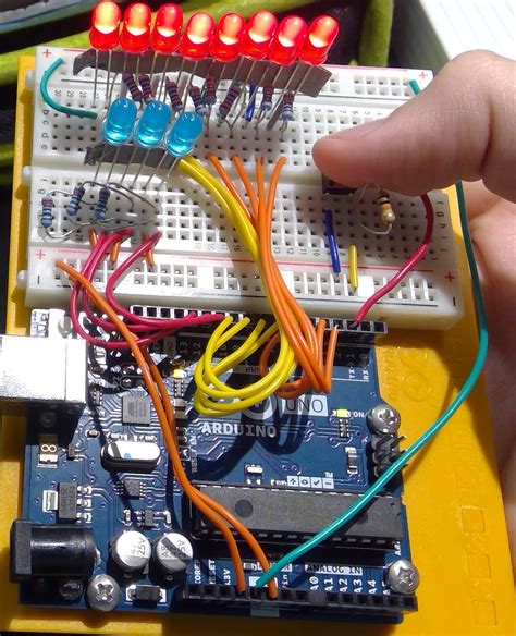 Button Circuit Draws All Power Away From LEDs Arduino Stack Exchange