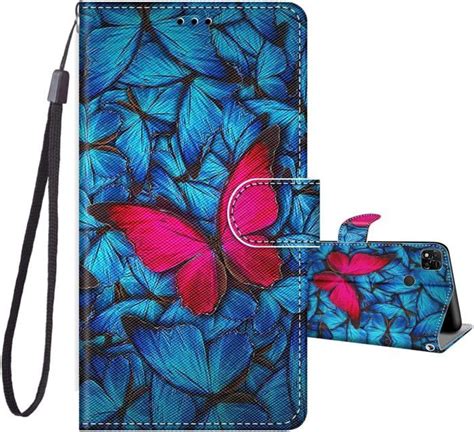 Étui Coque pour Xiaomi Redmi A C Portefeuille Antichoc Motif Support Carte Cuir à Rabat
