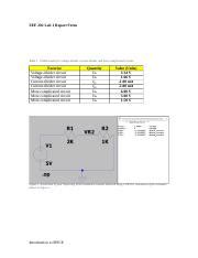 EEE202 Lab1 Docx EEE 202 Lab 1 Report Form Table 1 Prelab Results