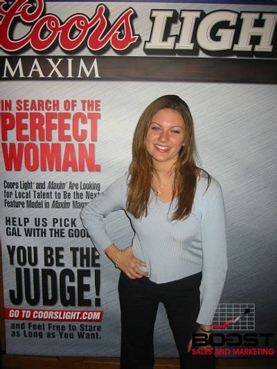 Coors Light Maxim Girl Search Beer Promotions Part