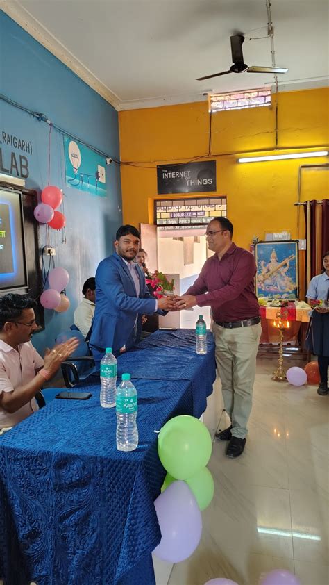 I Had The Honor Of Attending The Atal Tinkering Lab Workshop Cum Saksham Bharat Program At Pm