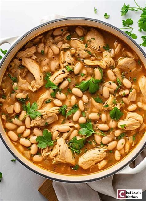 The Ultimate Hearty White Bean Chicken Chili Chef Lolas Kitchen
