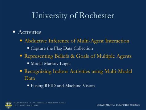 University Of Rochester Powerpoint Template