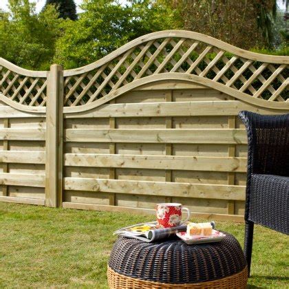 Ft High X Ft Wide Forest Double Sided Slatted Fence Panel Pressure Treated Elbec Garden