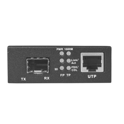 Techlogix 1g Ethernet Media Converter With 1 Sfp Slot And 1 Rj45 Port