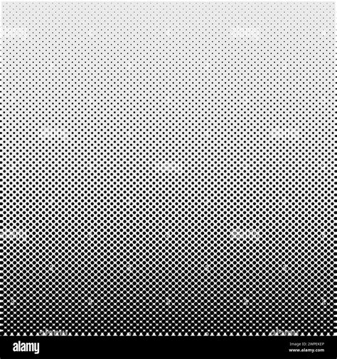 Black And White Dots Halftone Effect Halftone Dotted Gradient
