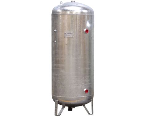Réservoir air comprimé vertical acier galvanisé bar L