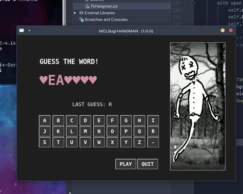 Github Mclsugitkhangman Hangman Game With Standard Python Library