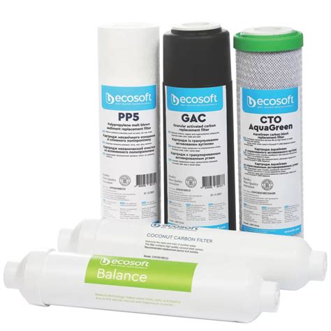 Bwt Ecosoft Replacement Ro Filter Cartridges Screwfix