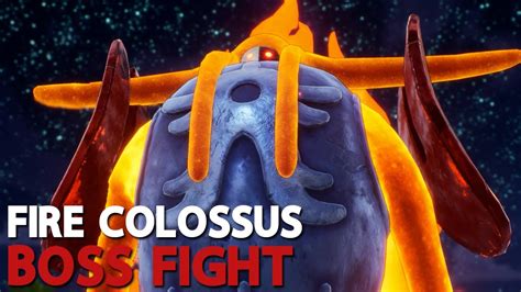 Fire Colossus Boss Fight One Piece Odyssey Youtube