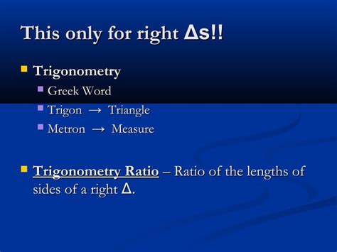 13 4 Tangent Ratio Lesson Ppt