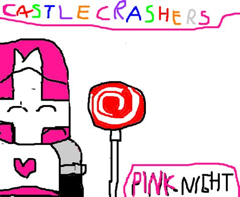 Castle Crasher Pink Knight Desenho De Luigi06 Gartic