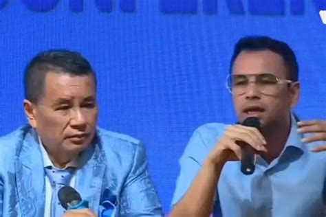 Lewat Konferensi Pers Bersama Hotman Paris Raffi Ahmad Bantah