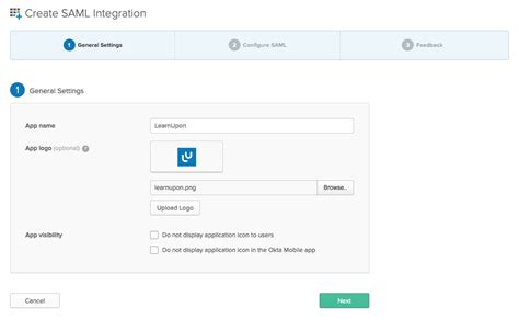 Integrate Okta SAML SSO With LearnUpon Knowledge Base