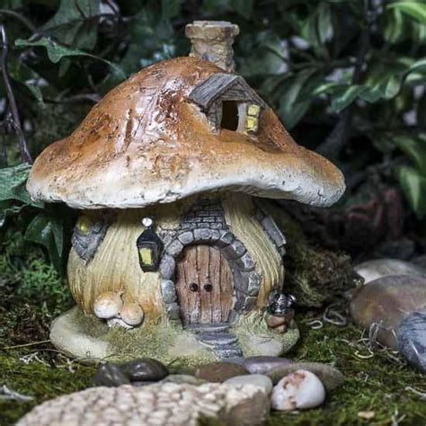 Mushroom Fairy House Fairy Garden Supplies Dollhouse Miniatures
