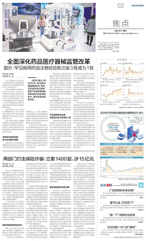 每日经济新闻20250107期 第02版焦点