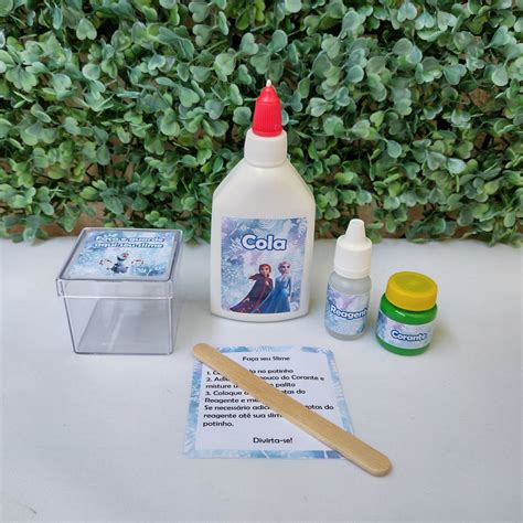 Kit Lembrancinha Slime Frozen Elo7 Produtos Especiais