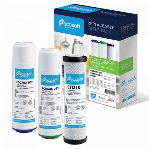 Картридж для фільтру проточного Ecosoft Crv3eco покращений купити ціна характеристики Comfy