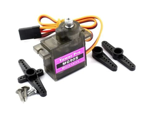Сервопривод Mg90s Micro Servo угол поворота 360 град купить с доставкой по выгодным ценам в