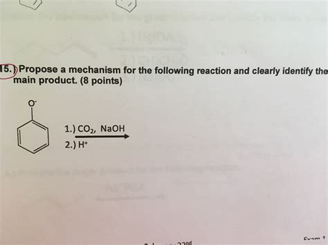 Solved 15 Propose A Mechanism For The Following Reaction Chegg