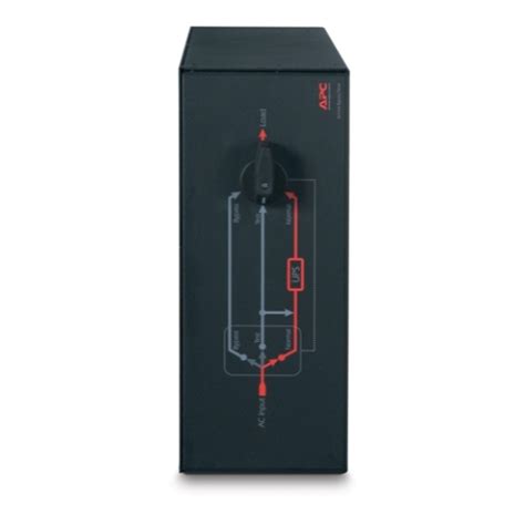 APC Service Bypass Panel 200 208 240V 100A MBB Hardwire Input Output Blue Square Power