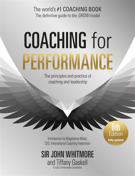 Coaching For Performance Book Performance Consultants