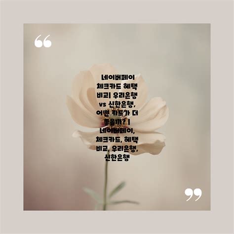 네이버페이 체크카드 혜택 비교 우리은행 Vs 신한은행 어떤 카드가 더 좋을까 네이버페이 체크카드 혜택 비교 우리