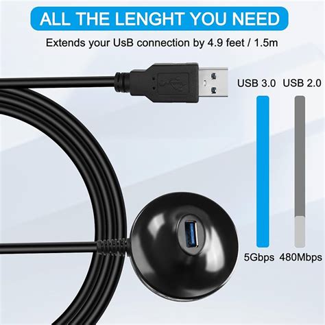 Prolunga Usb Alimentata Cavo Di Prolunga Usb 3 0 Superspeed Da 1 M A Ad