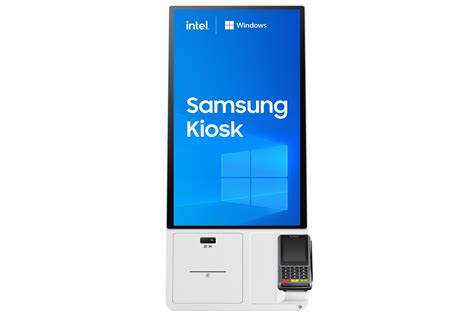 Samsung Pr Sente Le Nouveau Kiosk Plus Puissant Et Sous Windows