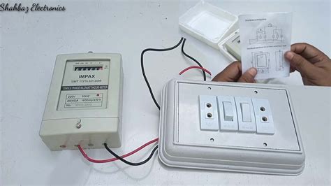 How To Install Electric Sub Meter Wiring Connection Submeter With