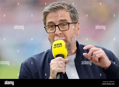 Bbc Presenter Mark Chapman During The Betfred Challenge Cup Quarter