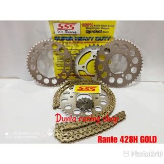 Gear Set Gir Set SSS 428 Vixion Old Vixion New WR155 Rx King Mx King Vega Jupiter MX 135 F1ZR