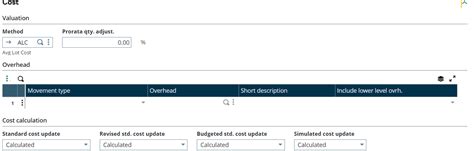 additional cost update functionality after production tracking in sage x3