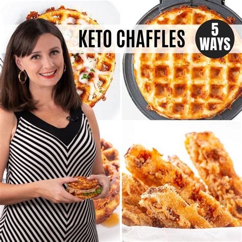 Keto Chaffles Recipe 5 Ways Recipe