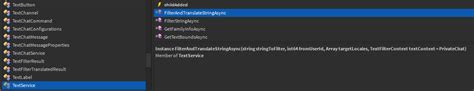 Textservice Filterandtranslatestringasync Scripting Support