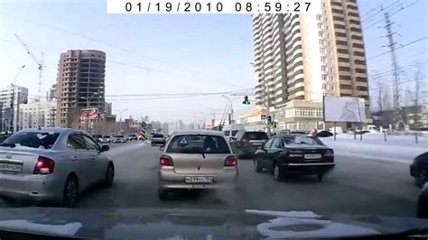 Выезд на встречную полосу Лобовое столкновение на большой скорости Youtube